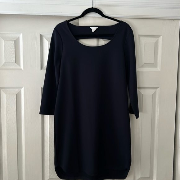 Club Monaco | Dresses | Club Monaco Navy Blue Dress With Cut Out ...